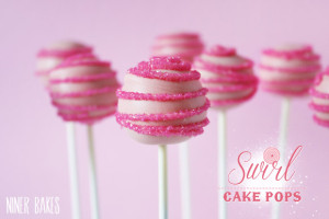 {Round & Round} Fun Swirl Cake Pops Tutorial | niner bakes